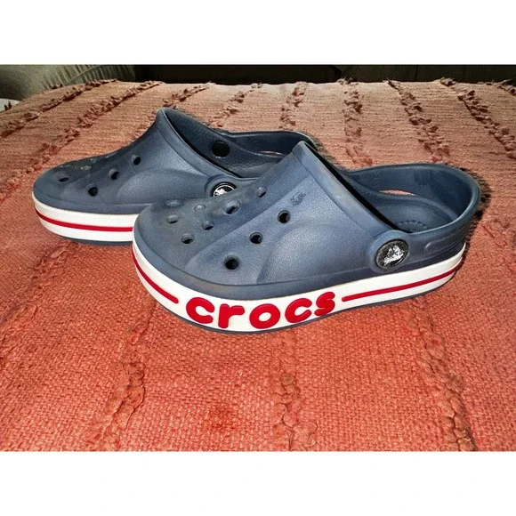 Native Shoes | Shoes | Crocs Boys Childrens Bayaband Slip On Shoe Navy ...